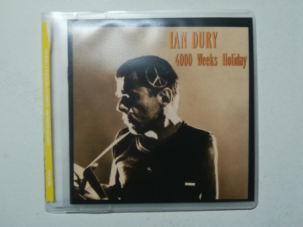 【傷や汚れあり】【CD】Ian Dury And The Music Students - 4000 Weeks' Holiday 1983年 ...