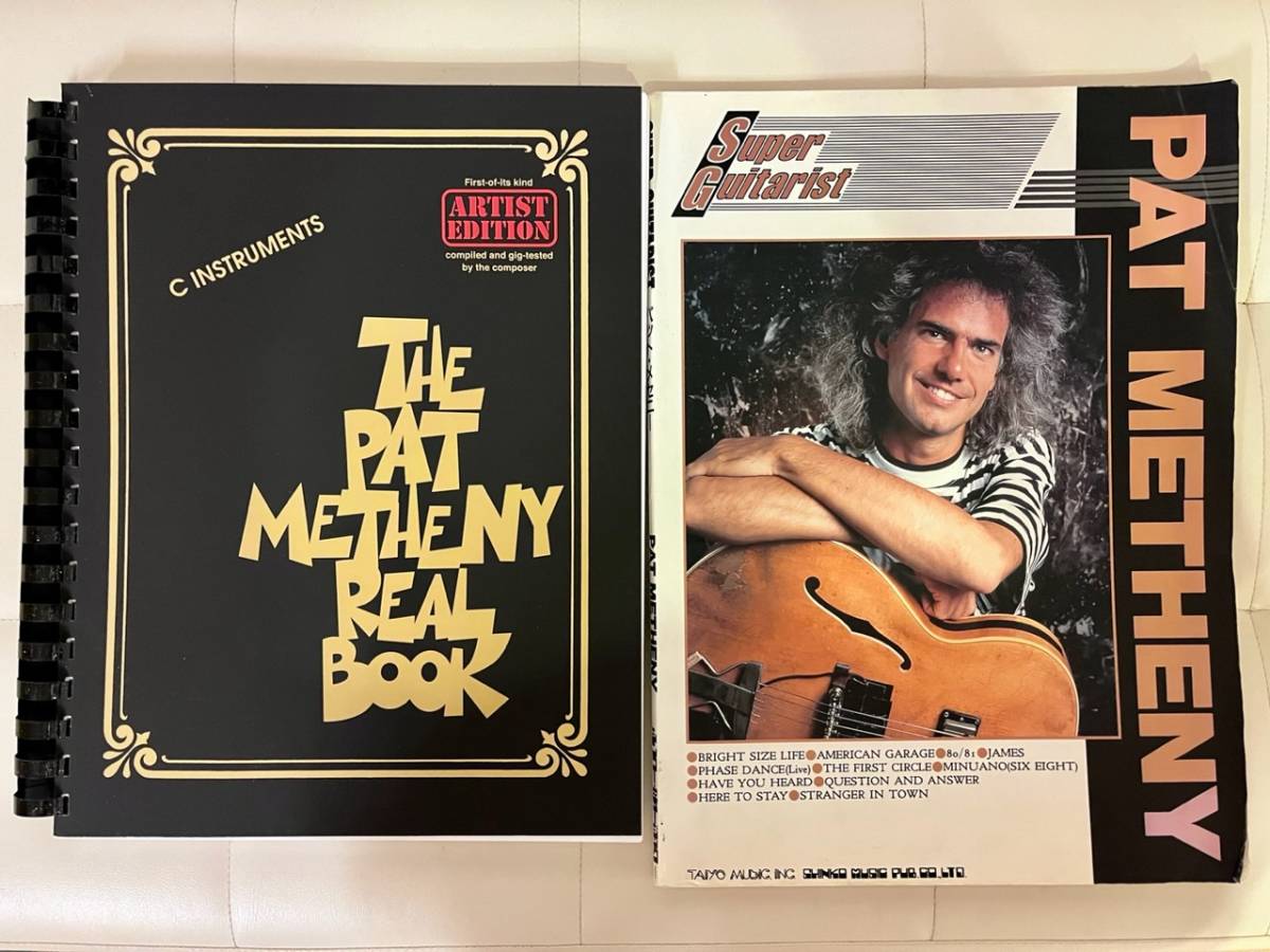 【やや傷や汚れあり】パットメセニー Pat Metheny リアルブック&ギタースコアセットの落札情報詳細 - ヤフオク落札価格検索 オークフリー