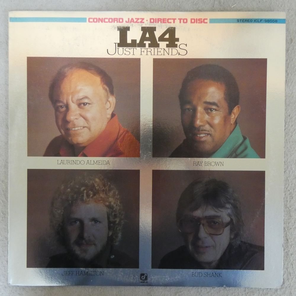 【やや傷や汚れあり】47022374;【国内盤/Concord/高音質 Direct to Disc】L.A. 4 / Just Friendsの落札情報詳細 - ヤフオク落札価格検索 オークフリー