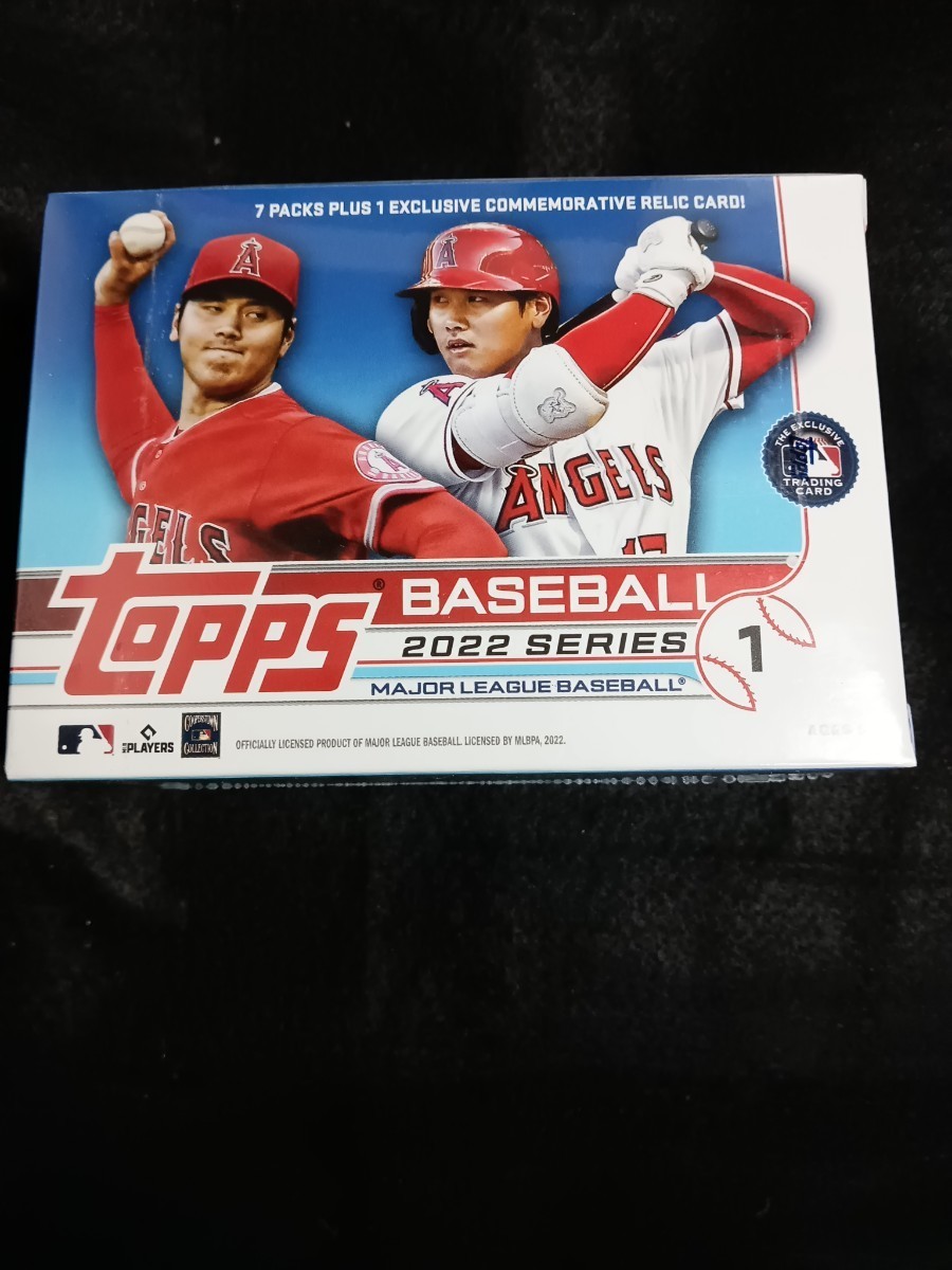 【未使用】MLB 2022 Topps Series1 Baseball Blaster Box トップス シリーズ1 ベースボール ...