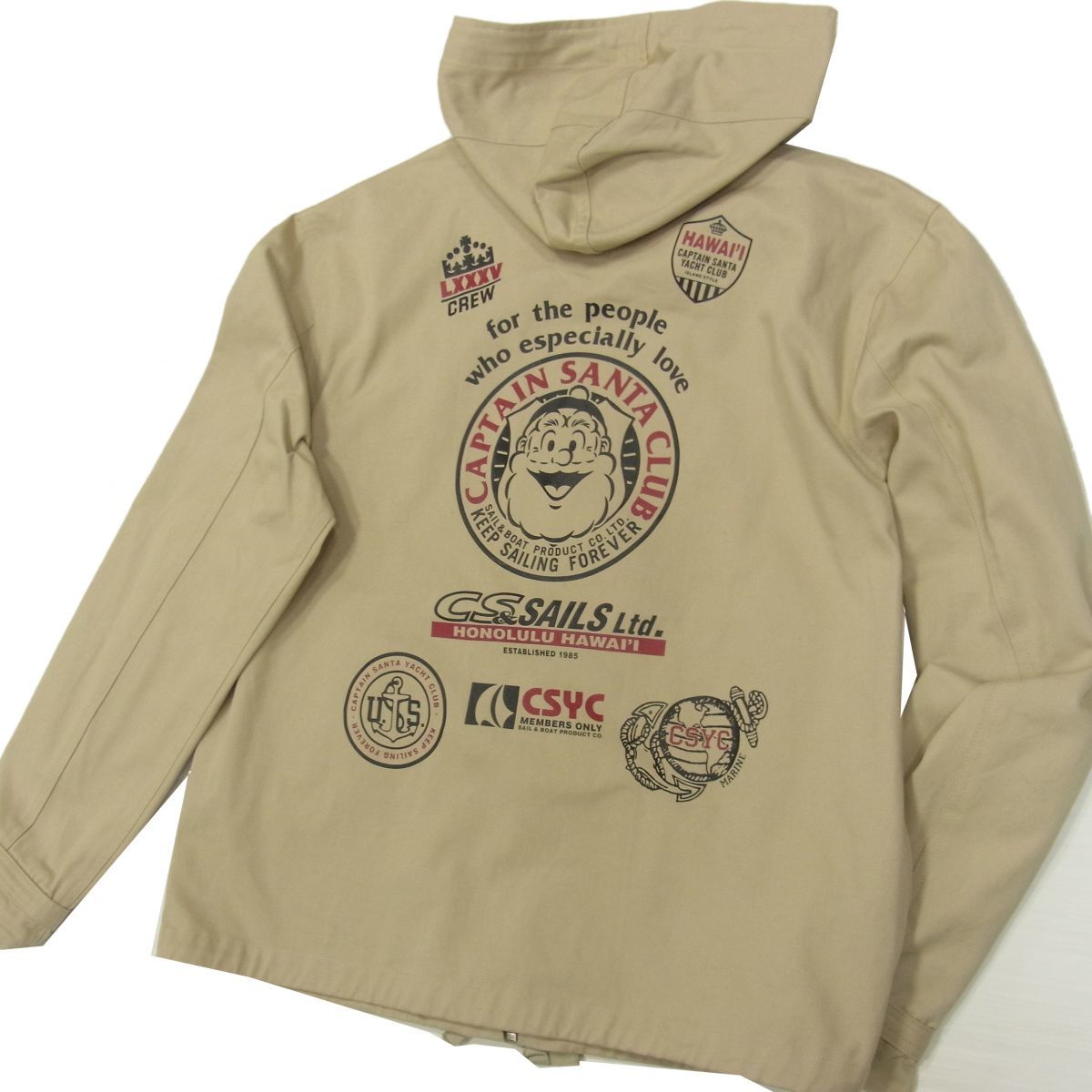 CAPTAIN SANTA MA-1ジャケット・M キャプテンサンタ/ブルゾン/ジャンパー/ワッペン/フルデコ/@B2/21*1*4-26の ...