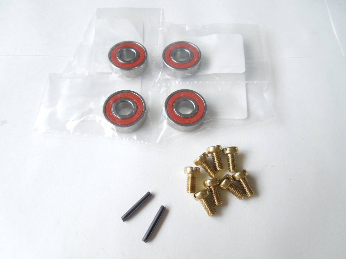 【未使用】WEBER ウエーバー ウェーバー 40 or 45 DCOE用スロットルシャフトベアリング4個セット（社外品NTN製）新品（ピン、ビス付）の落札情報詳細 - Yahoo ...