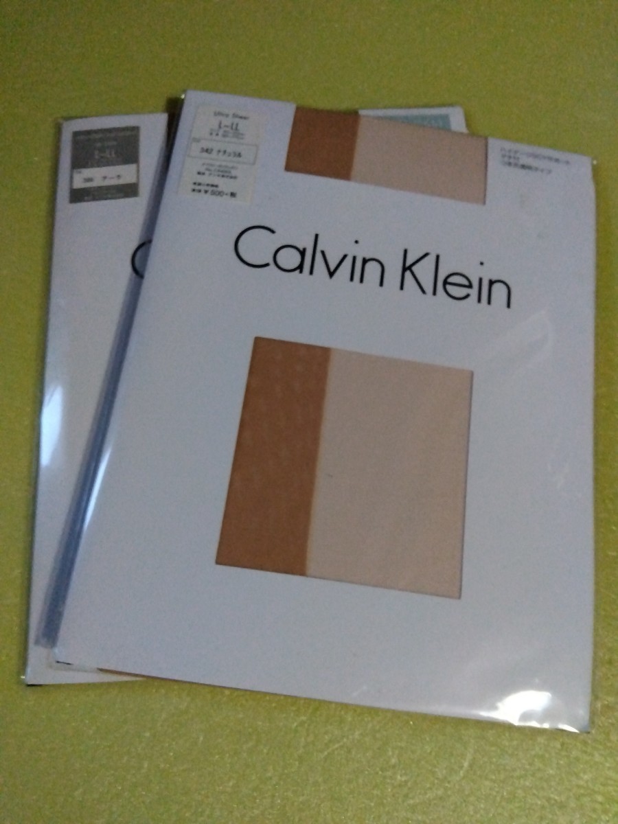【未使用】calvin klein サポート パンティストッキング L キャニオン 超ハイゲージ カルバンクライン panty ...