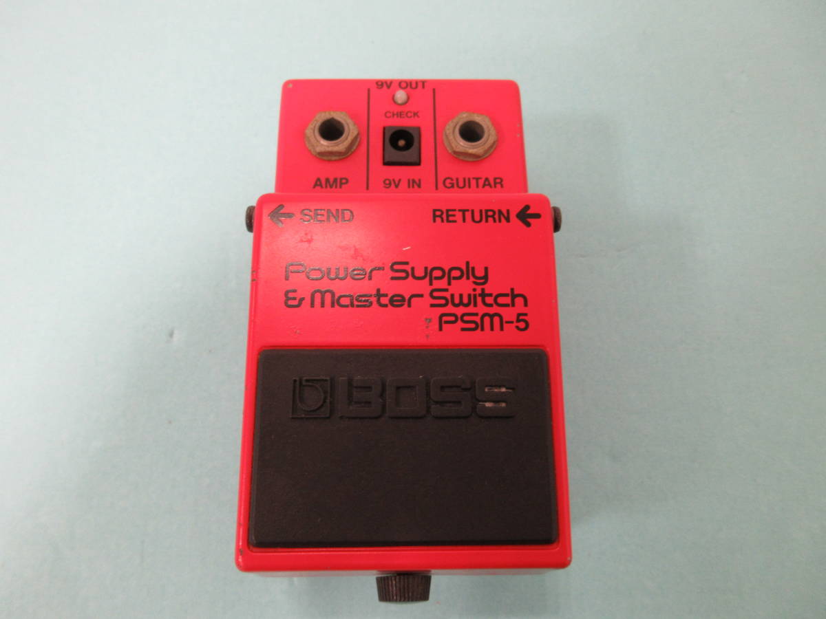 【傷や汚れあり】156)BOSS POWER SUPPLY & MASTER SWITCH PSM-5 パワーサプライの落札情報詳細 ...