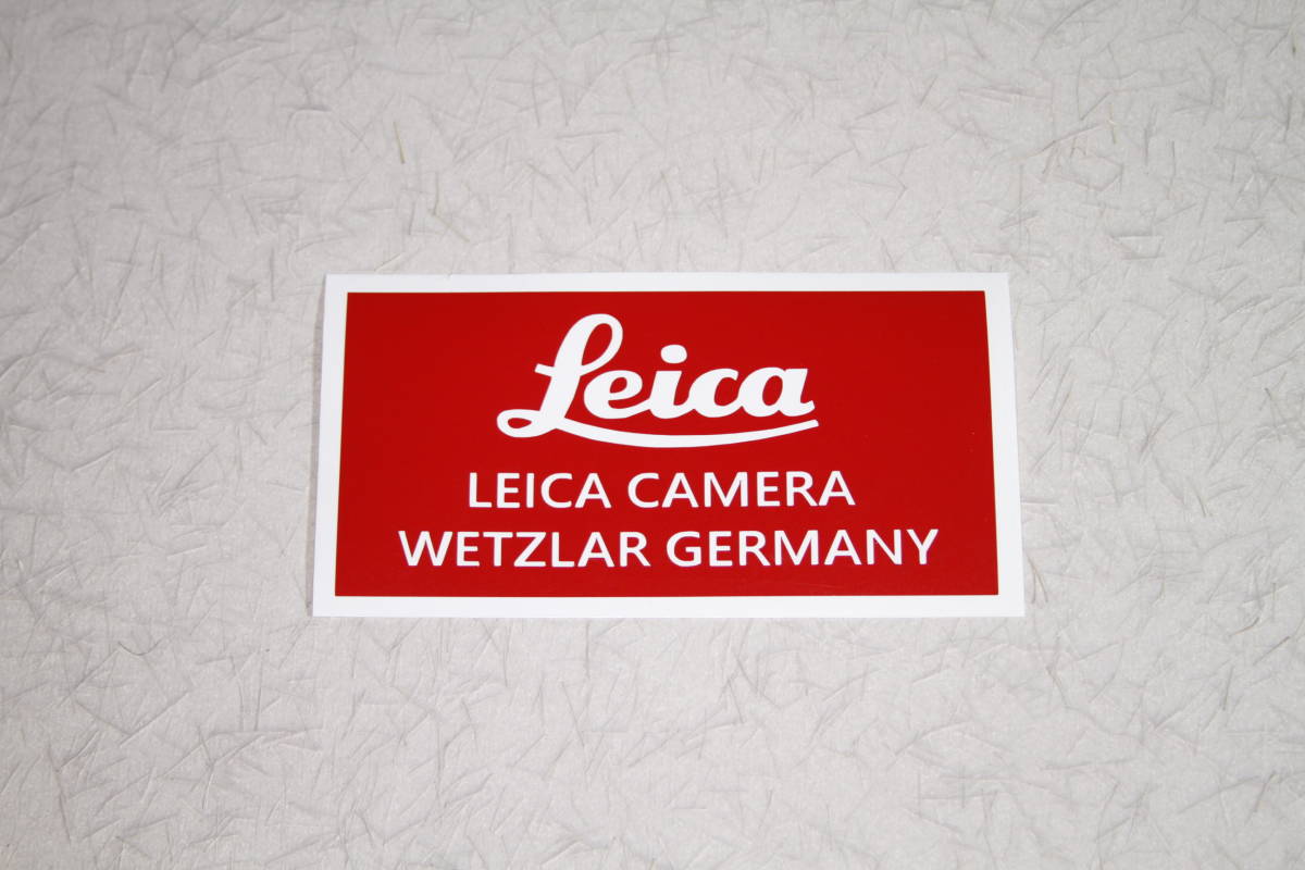 【未使用】【 新品未使用 】Leica 切抜き文字ステッカー 赤 （転写式）の落札情報詳細 - ヤフオク落札価格検索 オークフリー