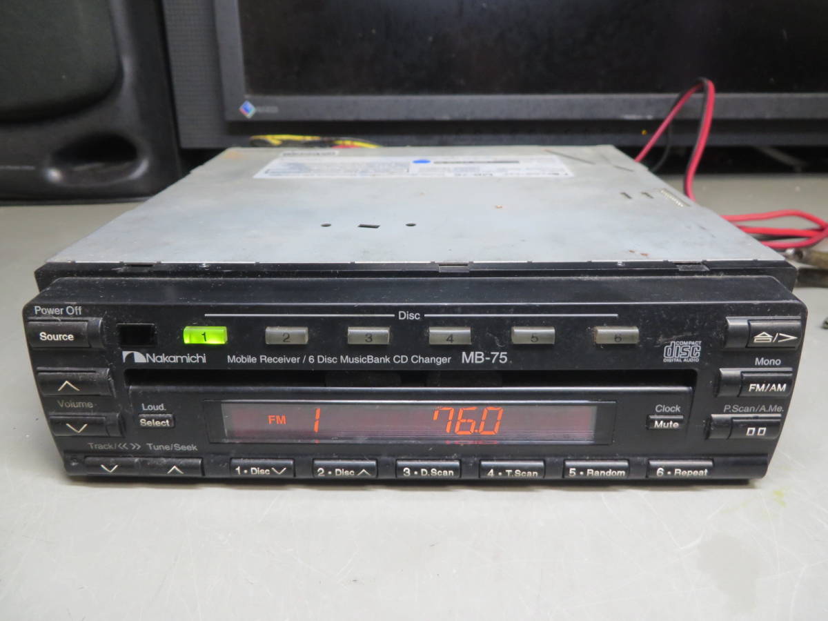 【傷や汚れあり】名機 Nakamichi MB-75 JUNKの落札情報詳細 - Yahoo!オークション落札価格検索 オークフリー