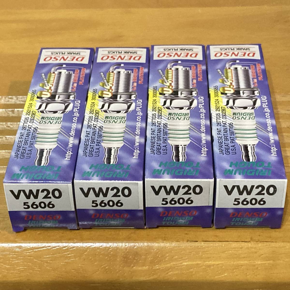 【未使用】【未使用】 DENSO ★ デンソー IRIDIUM TOUGH イリジウム タフ プラグ VW20 5606 4本セット 送料185円の落札情報詳細 - ヤフオク落札価格検索 オークフリー
