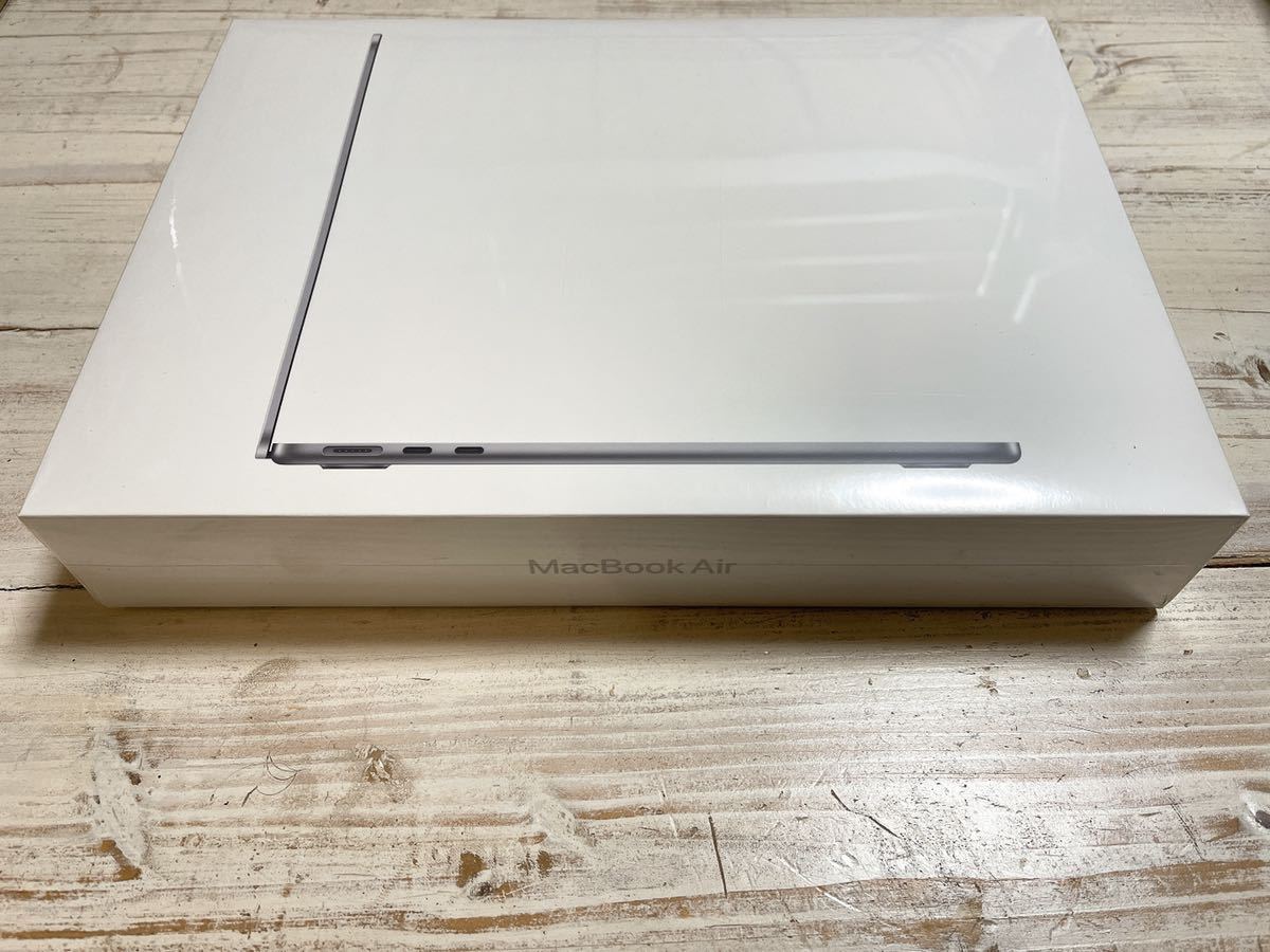 【未使用】☆新品未開封☆ MacBook Air 2022 M2 13.6 inch MLXW3J/A [スペースグレイ] 256GB SSD Liquid Retinaディスプレイ 最新 ...