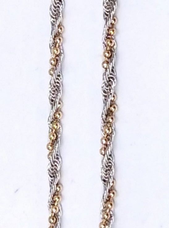 【目立った傷や汚れなし】Pt850 K18 コンビネックレス 約40cm 6.8gの落札情報詳細 - ヤフオク落札価格検索 オークフリー