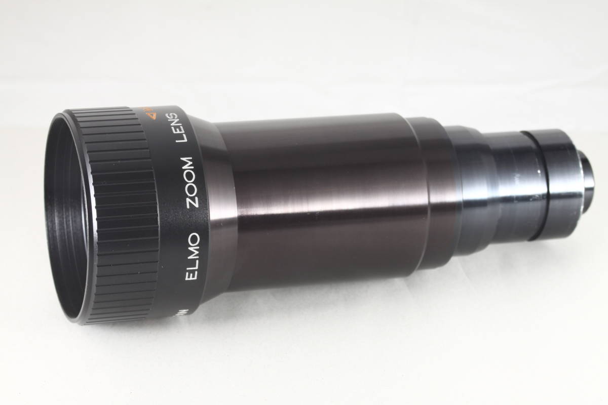 【目立った傷や汚れなし】★超極上美品★ ELMO ZOOM LENS 50-100mm F1.7 ★完動品★ エルモ 16mm 映写機 ...
