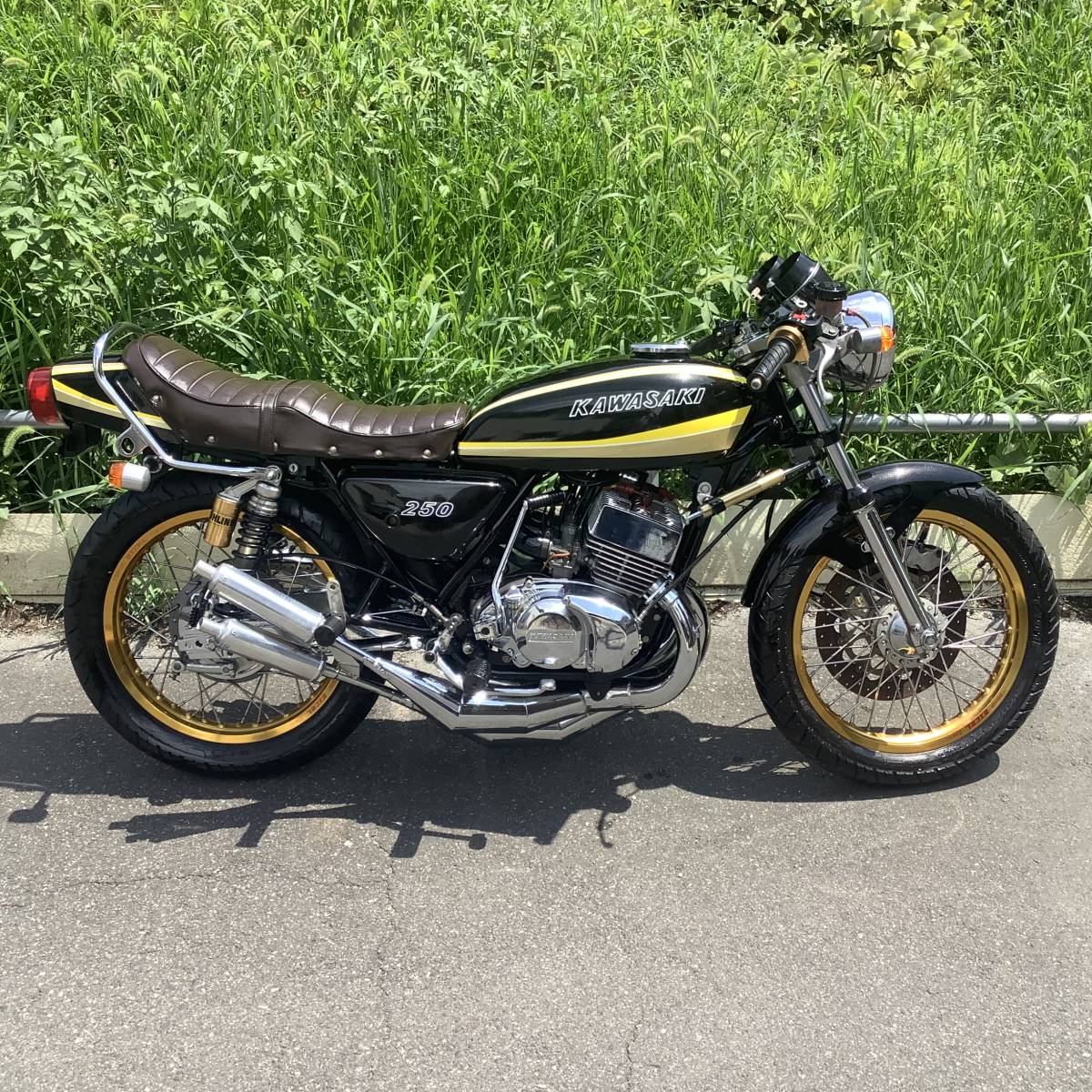 【新品】絶版 当時物 マーシャル これぞ究極のお宝です！ Mマークエンブレム Z1 Z2 Z400FX Z900 Z750 ゼファー GS CBX CB GT380 GT750 GSX CB ...