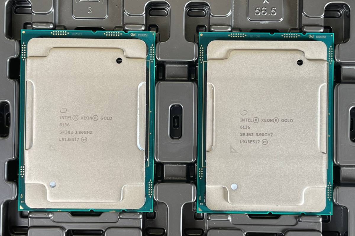【目立った傷や汚れなし】Intel Xeon Gold 5122 4Cores 3.60GHz SR3AT CPU Processorの落札 ...