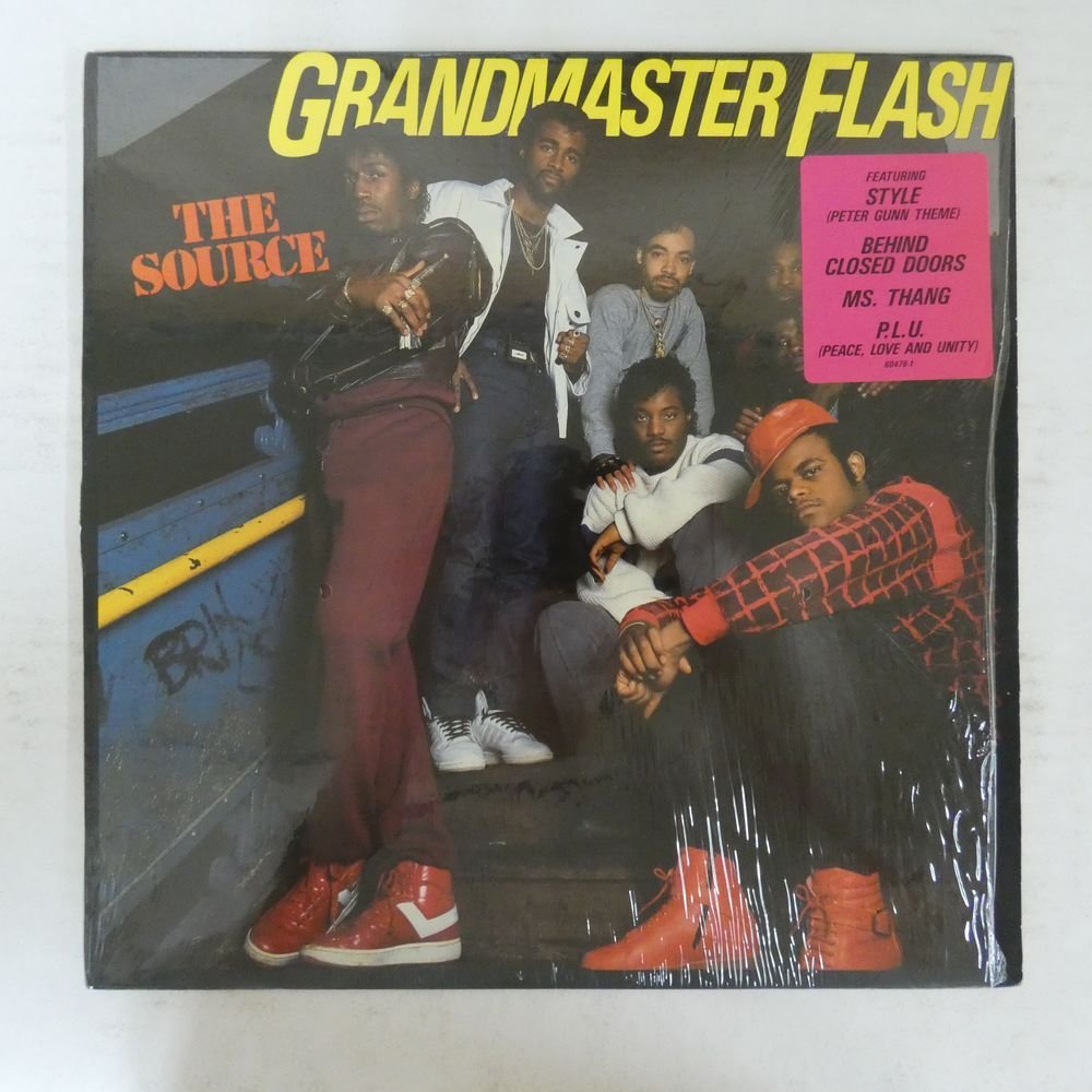 【やや傷や汚れあり】12' レコード Grandmaster Flash - The Adventures Of Grandmaster ...