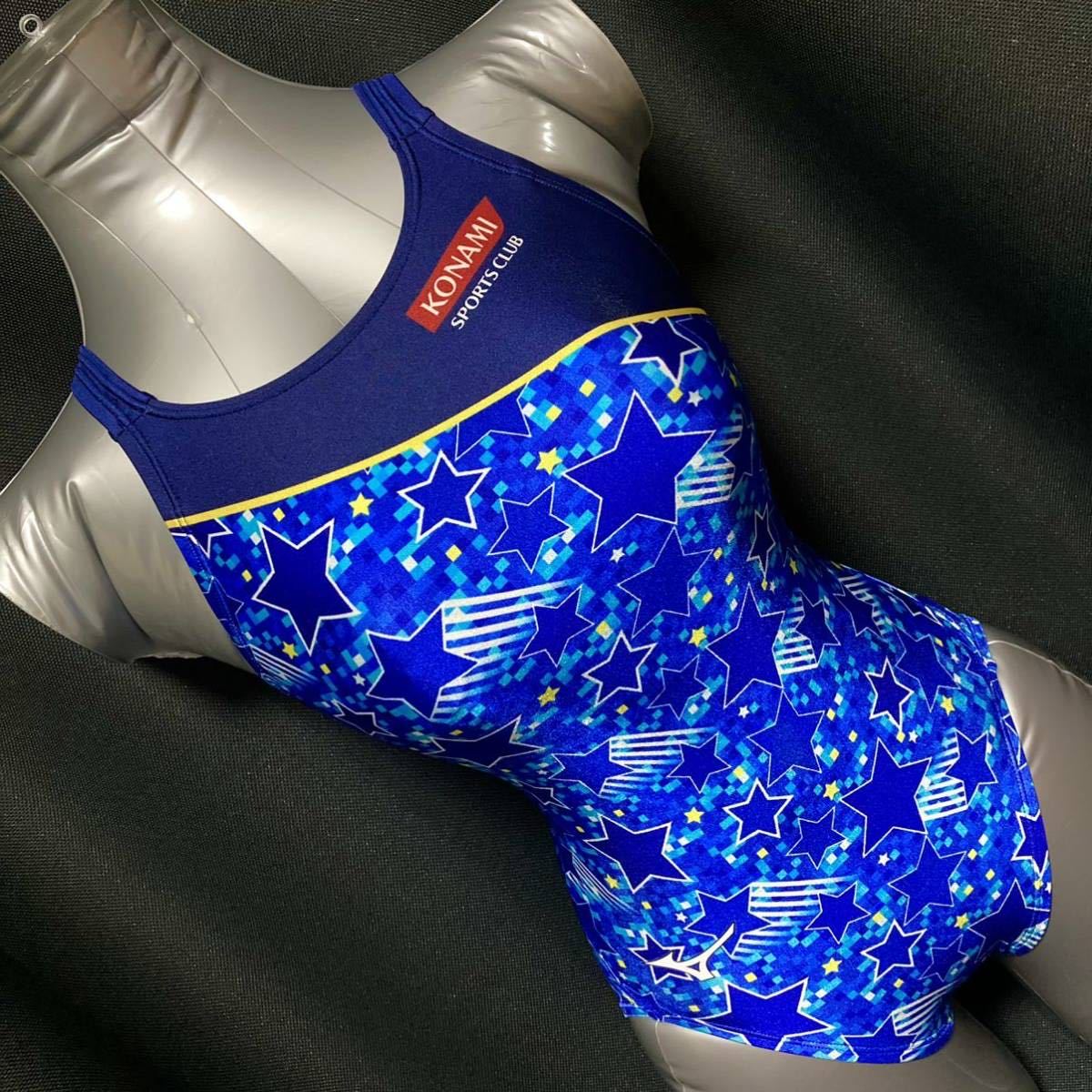 【未使用】K1804-03 新品箱付 nispoスポーツクラブ mizuno EXER SUITS ショートスパッツ練習用水着 ボックス ...