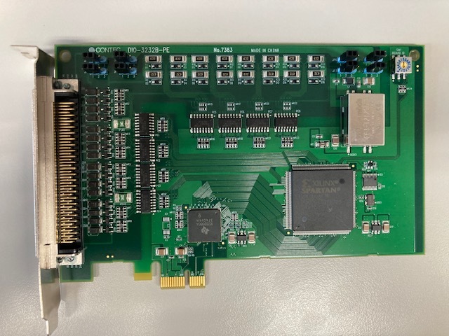 【目立った傷や汚れなし】contec コンテック Dio 3232b Pe Digital I O Pci Express Card デジタル