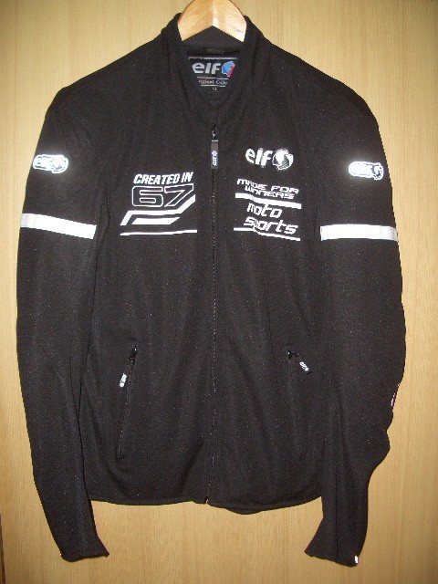 【目立った傷や汚れなし】★美品★ ELF フレッドメッシュジャケット EJ-S102 ブラック&ホワイトの落札情報詳細 - ヤフオク落札価格検索 オークフリー