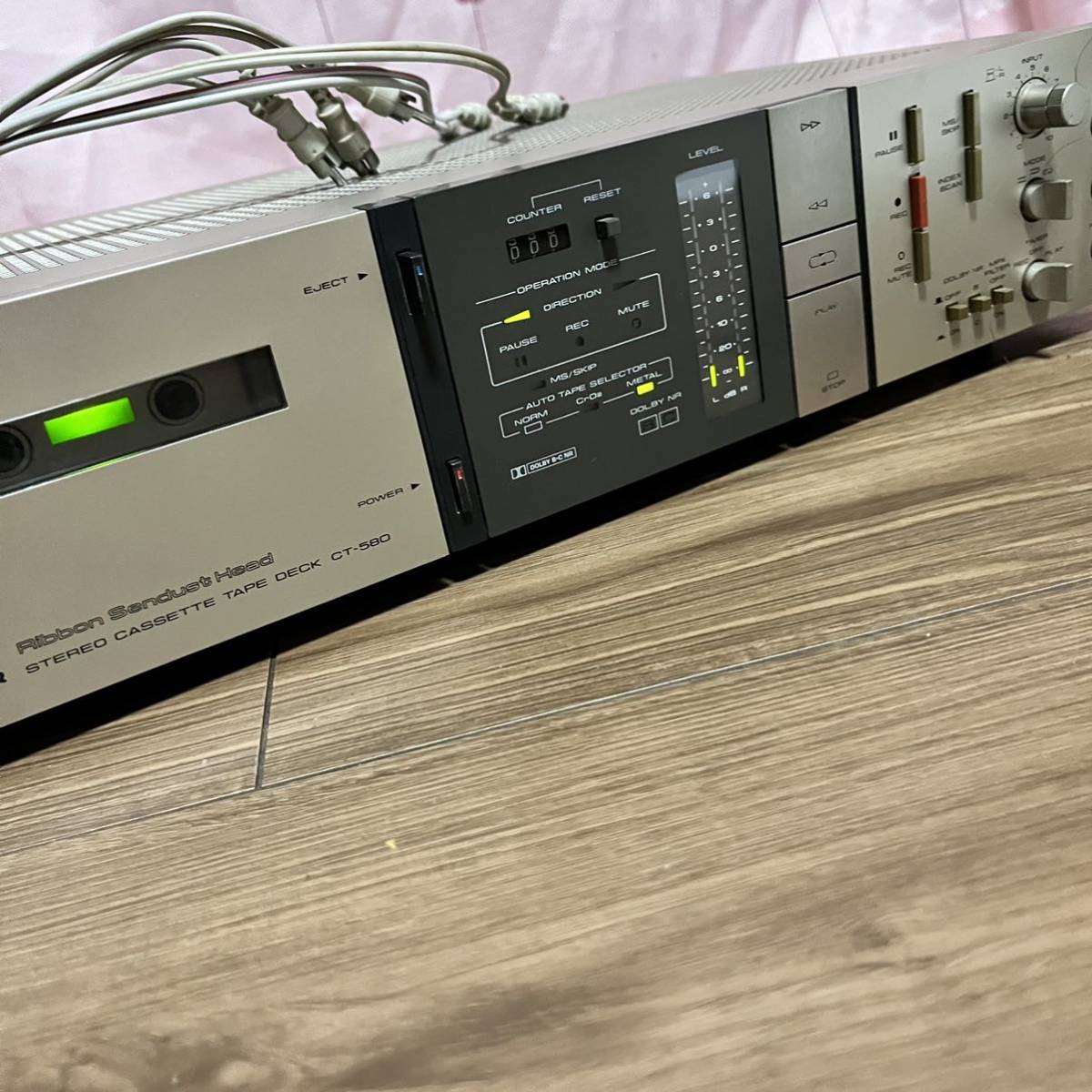 【やや傷や汚れあり】PIONEER パイオニア カセットデッキ CT-580 オーディオ機器 の落札情報詳細 - Yahoo!オークション落札価格検索 オークフリー