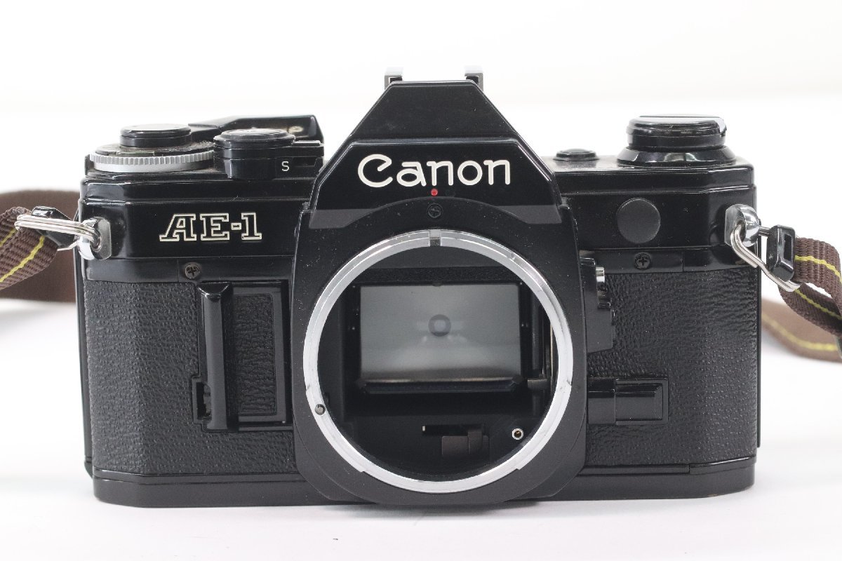【傷や汚れあり】CANON AE-1 キャノン フィルムカメラ 一眼レフ カメラボディ ブラック 42782-Yの落札情報詳細 - ヤフオク落札価格検索 オークフリー