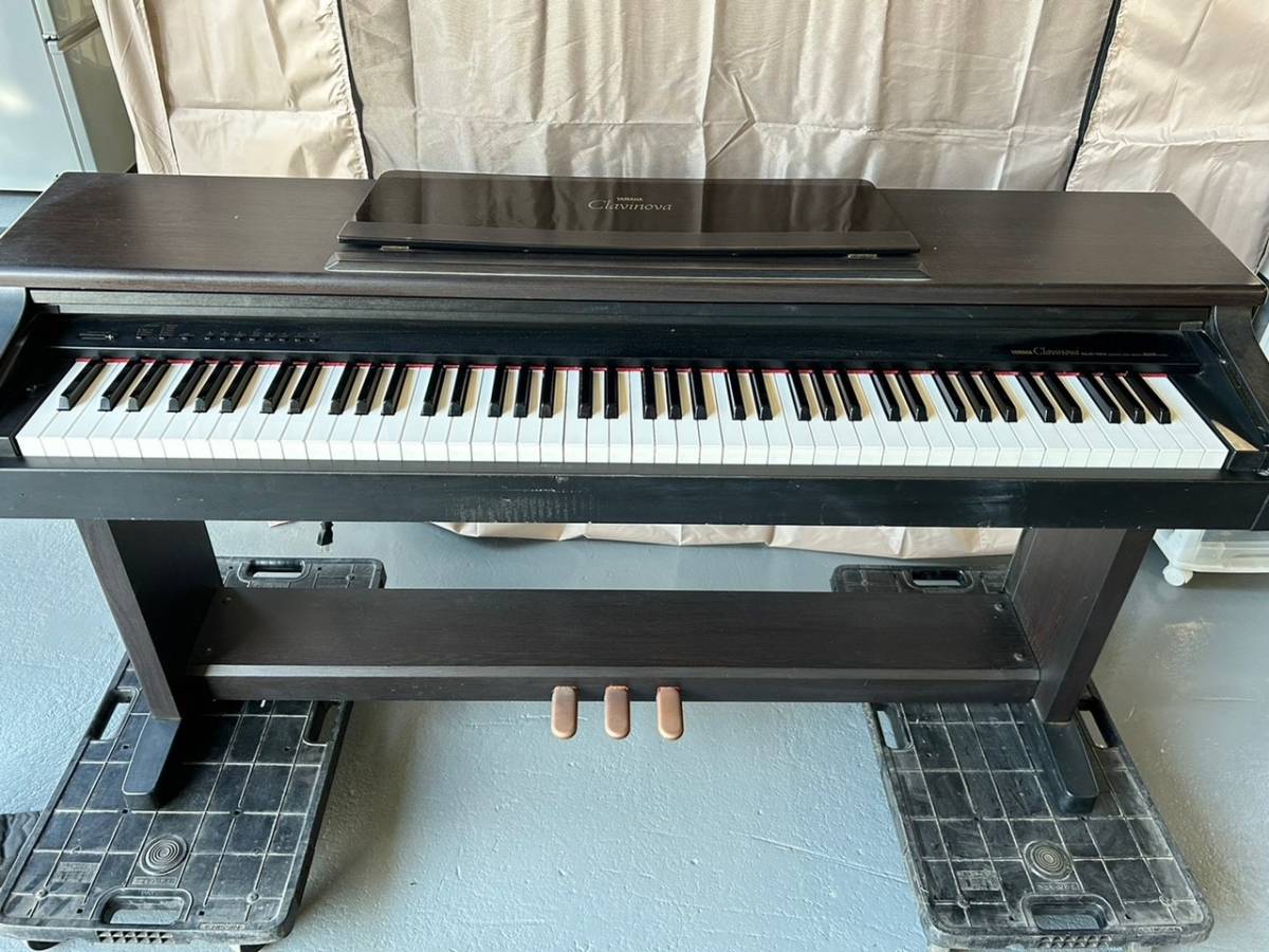 【傷や汚れあり】 引取り限定 YAMAHA Clavinova クラビノーバ CLP-123 ヤマハ電子ピアノ ブラック 鍵盤楽器の落札情報詳細 - ヤフオク落札価格検索 オークフリー