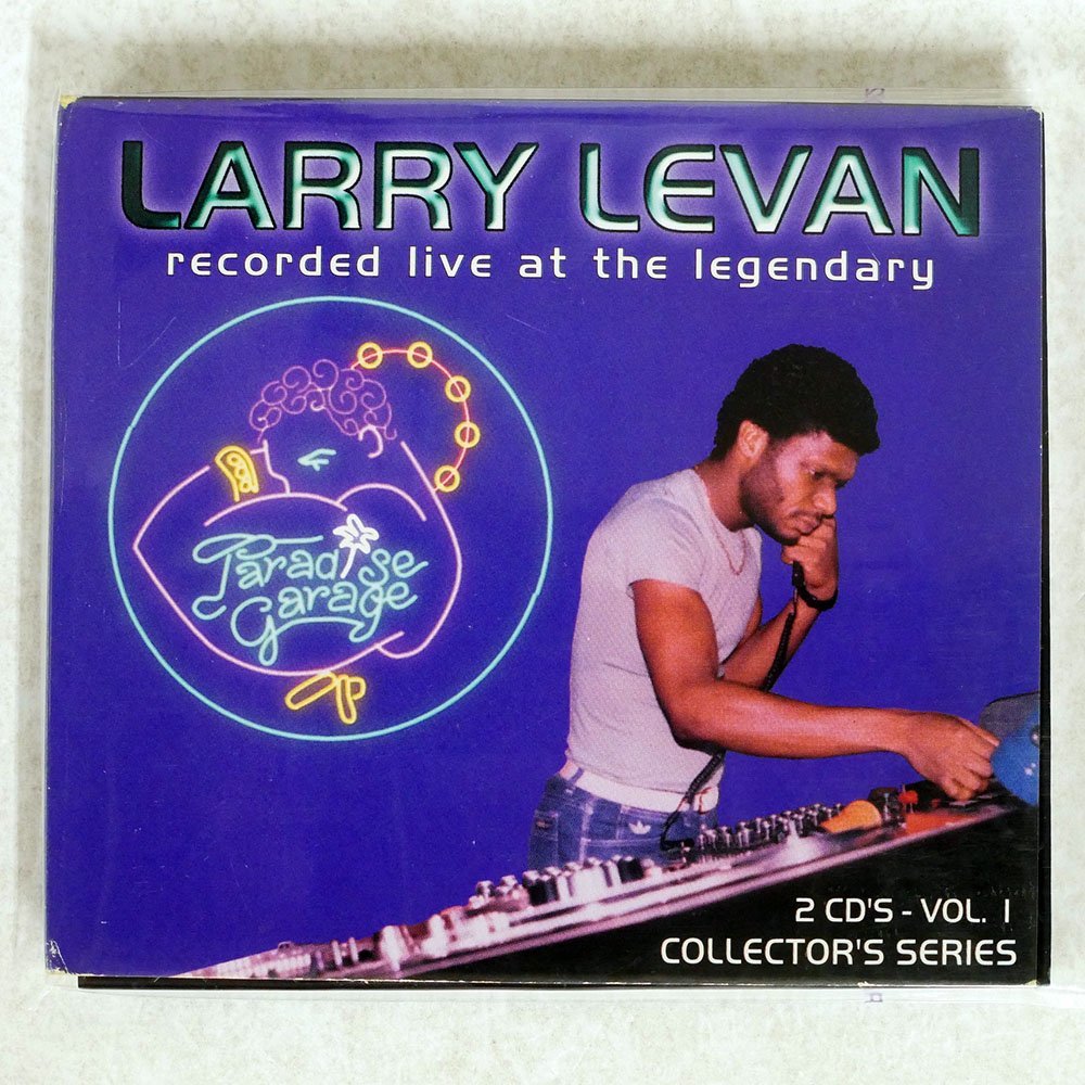 【傷や汚れあり】デジパック LARRY LEVAN/LIVE AT THE LEGENDARY/GARAGE RECORDS GCD2000 ...