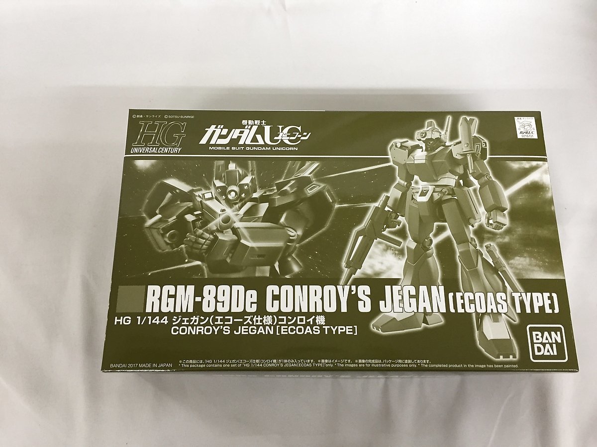 【目立った傷や汚れなし】1円〜 HGUC 1/144 機動戦士ガンダムUC ジェガン エコーズ仕様 コンロイ機の落札情報詳細 - ヤフオク落札価格検索 オークフリー