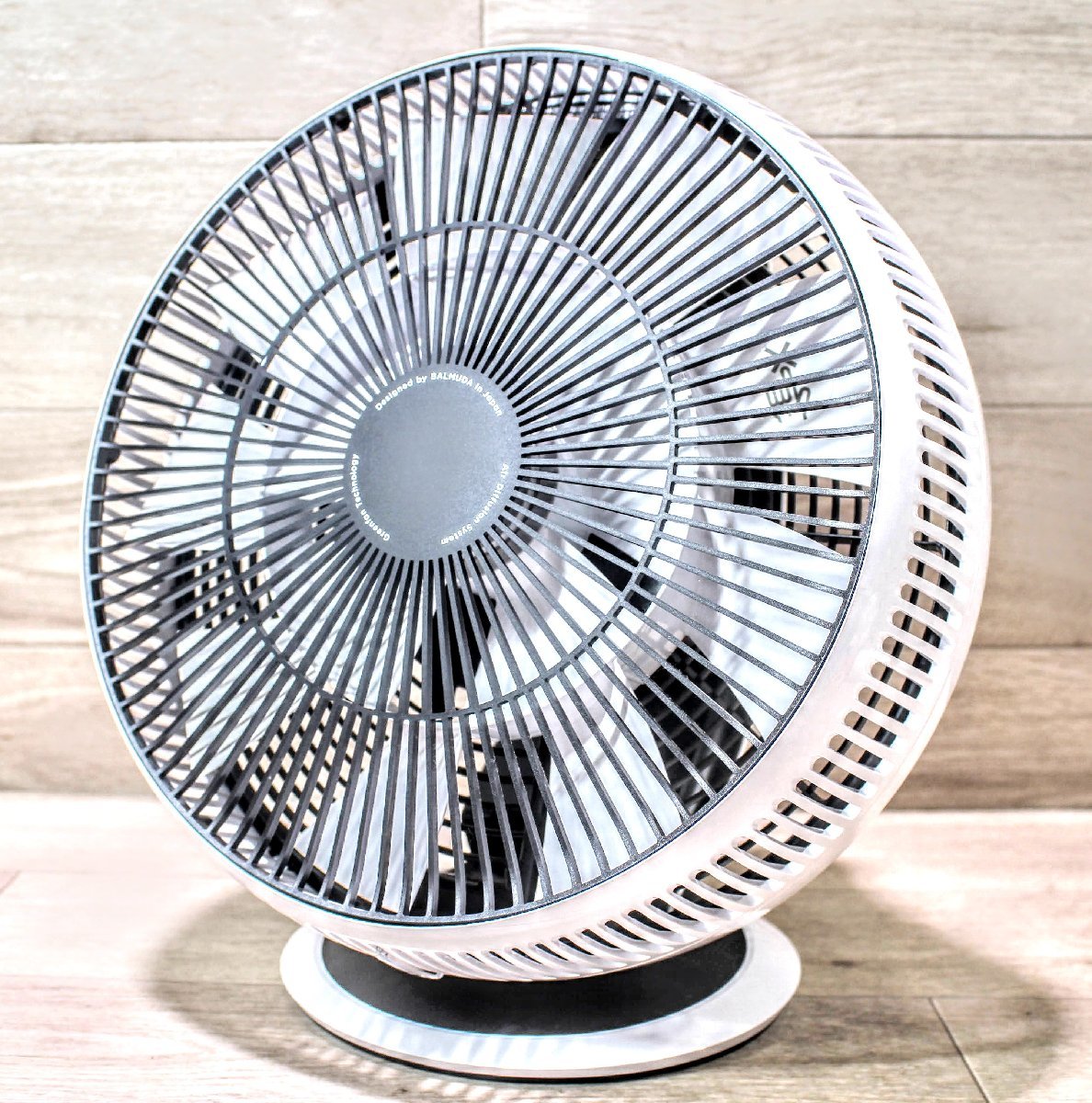 【目立った傷や汚れなし】バルミューダ グリーンファン EGF-1700-WK BALMUDA The Green Fan 2022年製の落札 ...