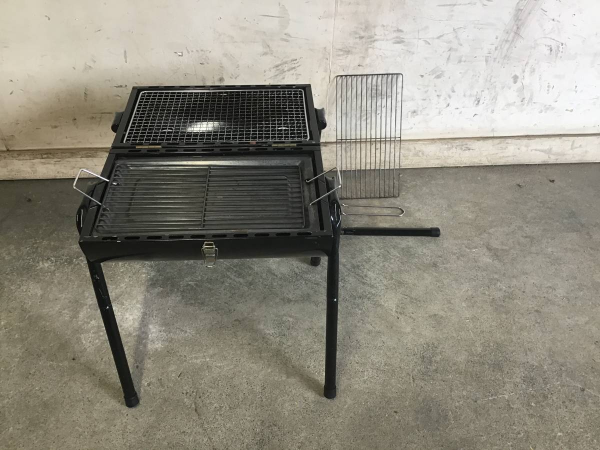 【傷や汚れあり】★岐阜発 バーベキューグリル/ポータブルグリル/バーベキューコンロ/BBQ/アウトドア/木炭用/ツインスタンドグリル/現状品 R5.9/28★aの落札情報詳細 - ヤフオク落札 ...