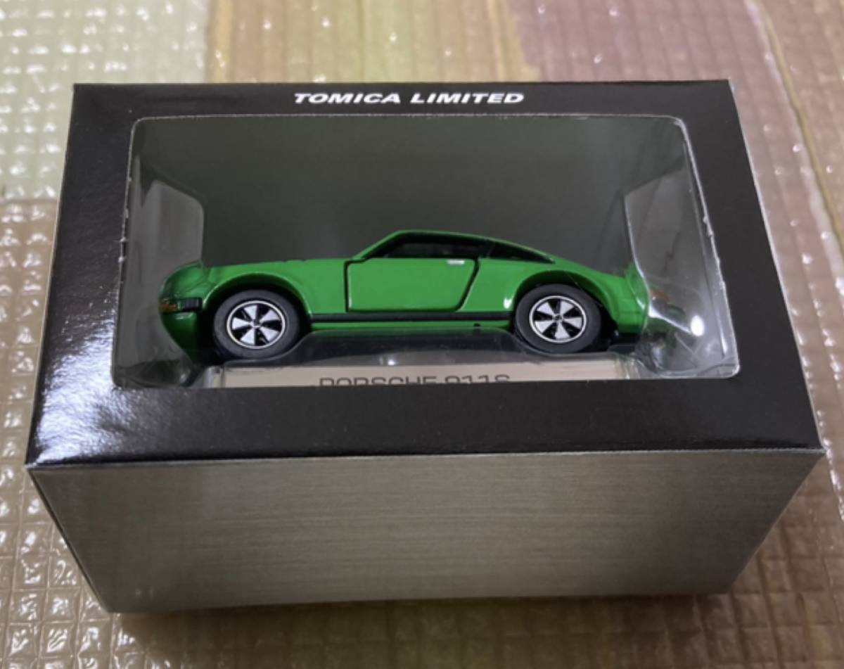 【未使用】9C12★トミカリミテッド★PORSCHE ポルシェ 911S緑グリーンGreen★未使用★検索用カレラRS 356 930 ターボ ...
