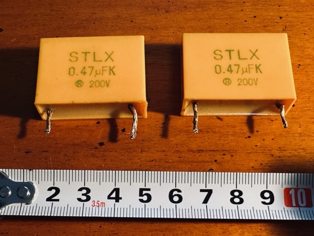 【やや傷や汚れあり】RuByconルビコン STLXフイルムコンデンサー0.47μF 200V 取り外し品 動作未確認 ジャンク②の落札情報 ...
