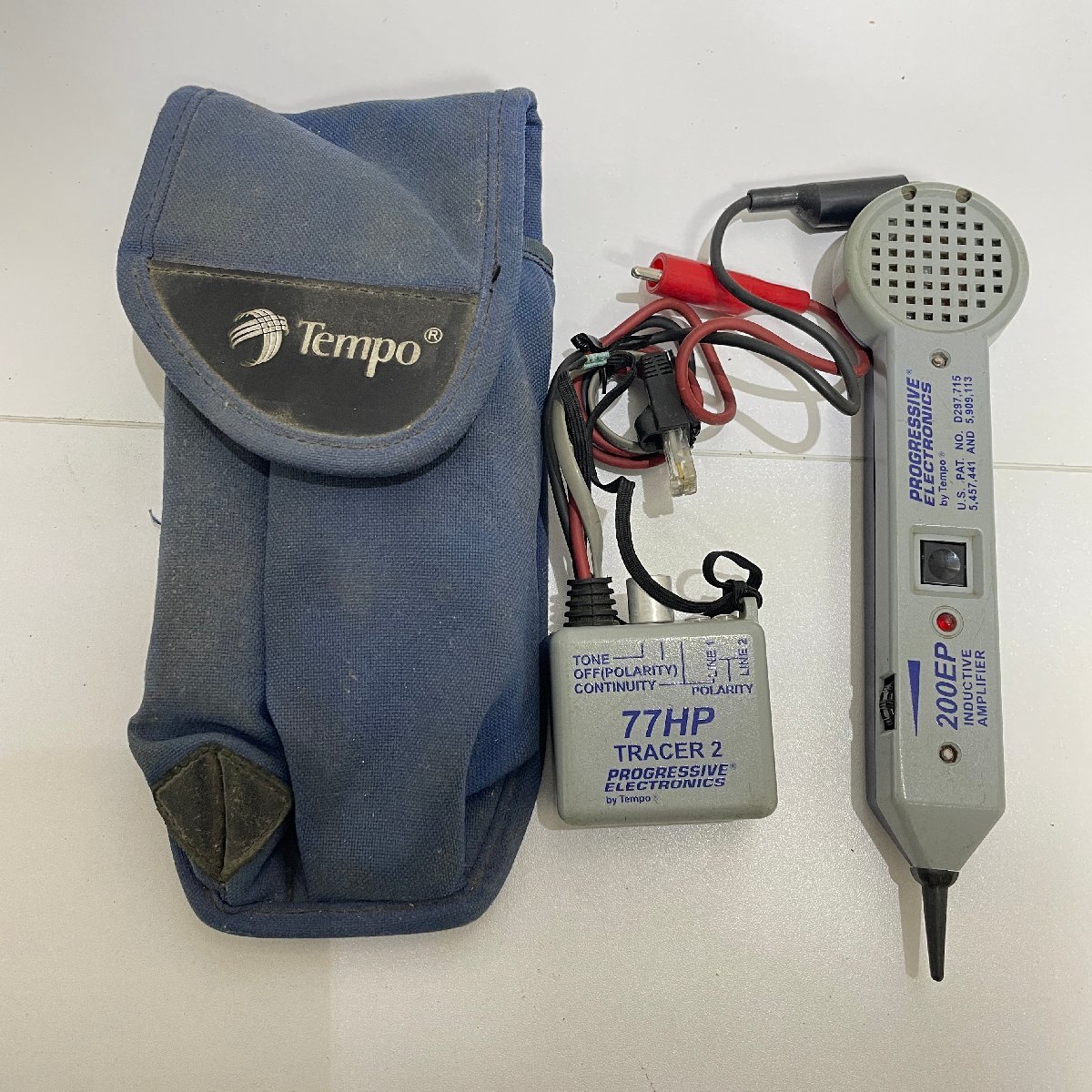 【傷や汚れあり】Tempo 200EP ケーブルテスター Brocan 誘導増幅器 動作未確認 トーンジェネレーター 送料520円！の落札情報 ...