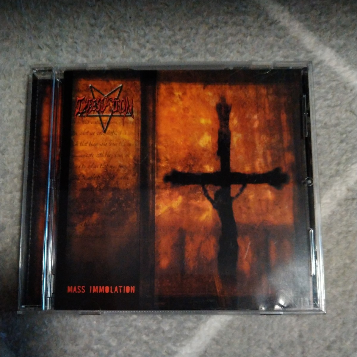 【目立った傷や汚れなし】INFESTATION Mass Immolation デスメタル DEATH METAL immolation monstrosity suffocation ...