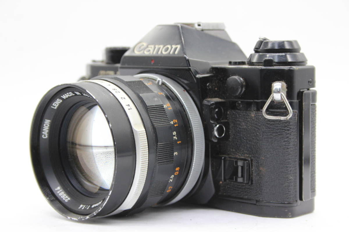 【傷や汚れあり】Y166 キャノン Canon AE-1 Program ブラック FL 50mm F1.4 ボディ レンズセット ジャンクの ...