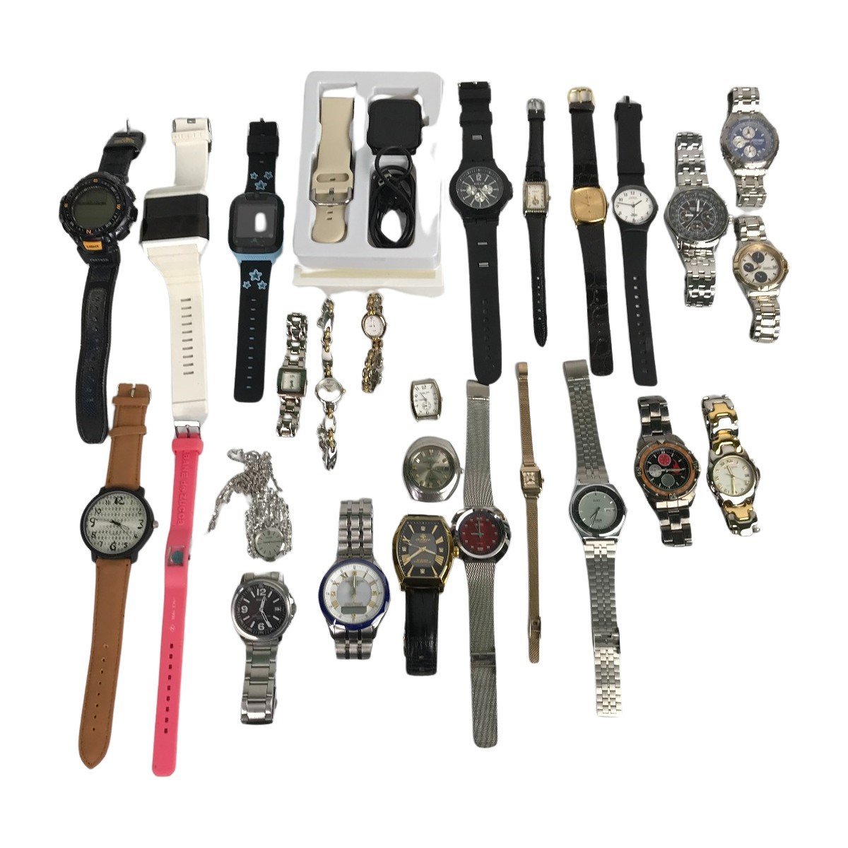 【全体的に状態が悪い】 【1円スタート】 腕時計 まとめ Citizen Casio J Harrison 等 計27本 ジャンク品 全体的に