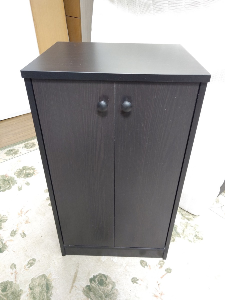 【傷や汚れあり】下駄箱/横幅45cm約奥行約37cm高さ約79.5cm/シューズボックス 収納 小物入れの落札情報詳細 - Yahoo!オークション落札価格検索 オークフリー