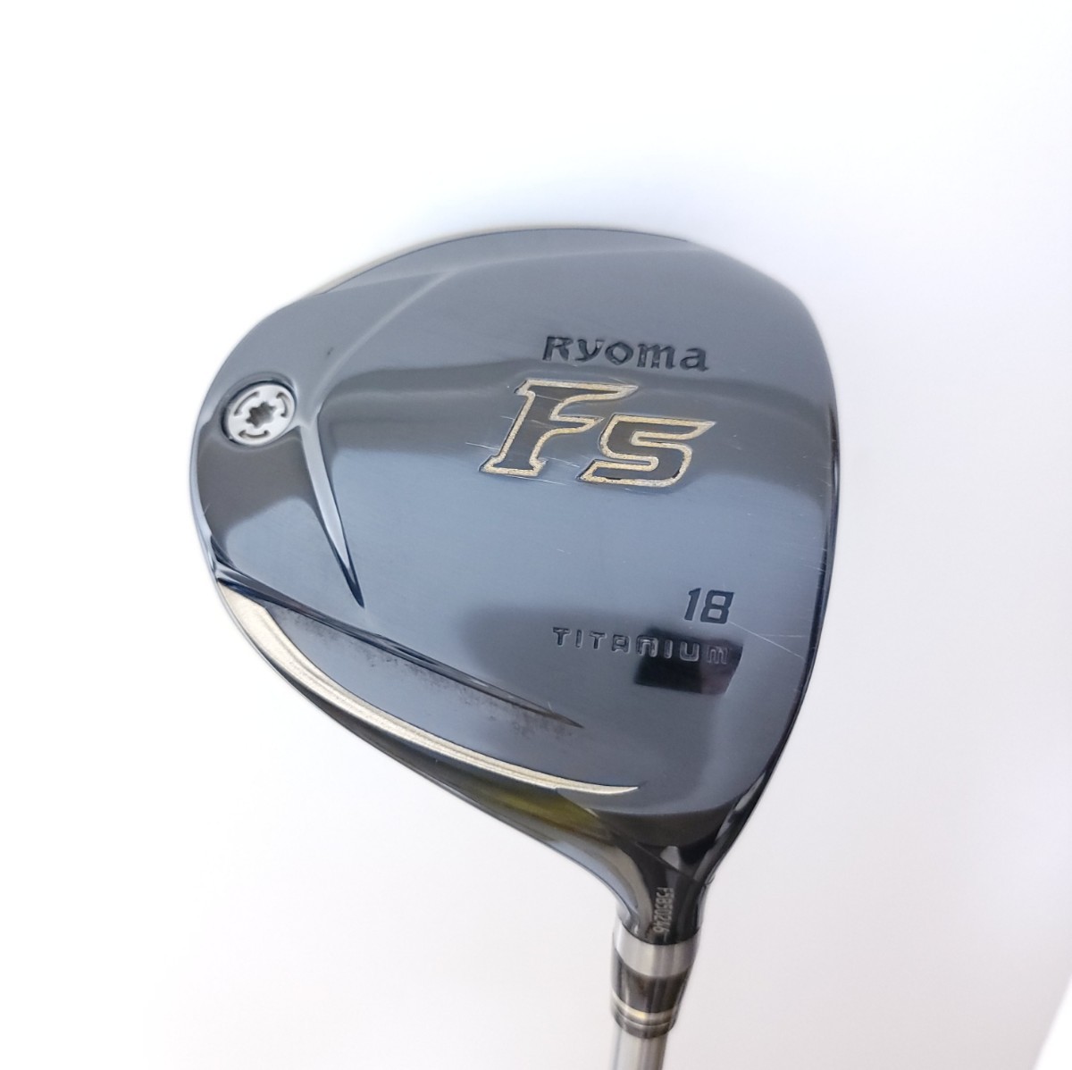 【傷や汚れあり】リョーマ ゴルフ F5 BLACK TITANIUM 18° BEYOND POWER F ビヨンドパワー FW フェアウェイウッド 5W Ryoma GOLF 人気のブラック ...