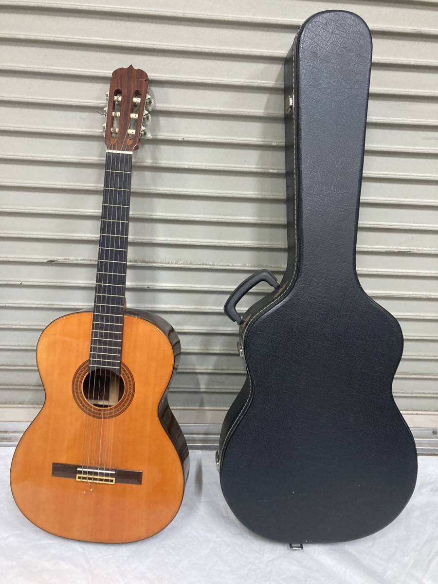 【傷や汚れあり】(4694) Koga masao 古賀政男 Grand Concert Guitar No.200 クラシックギター ハードケース付 弦楽器 引取り可 大阪 中古 1円 ...