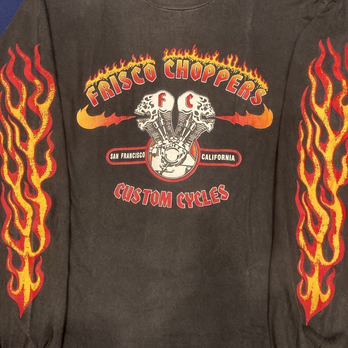 【傷や汚れあり】Tシャツ,長袖,CUSTOM PARTS,MOTORCYCLE,EASY-RIDERS,FRISCO CHOPPERS ...