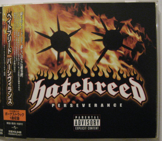 【目立った傷や汚れなし】送料無料 CD HATEBREED／パーシヴィランス 帯有り国内盤の落札情報詳細 - ヤフオク落札価格検索 オークフリー