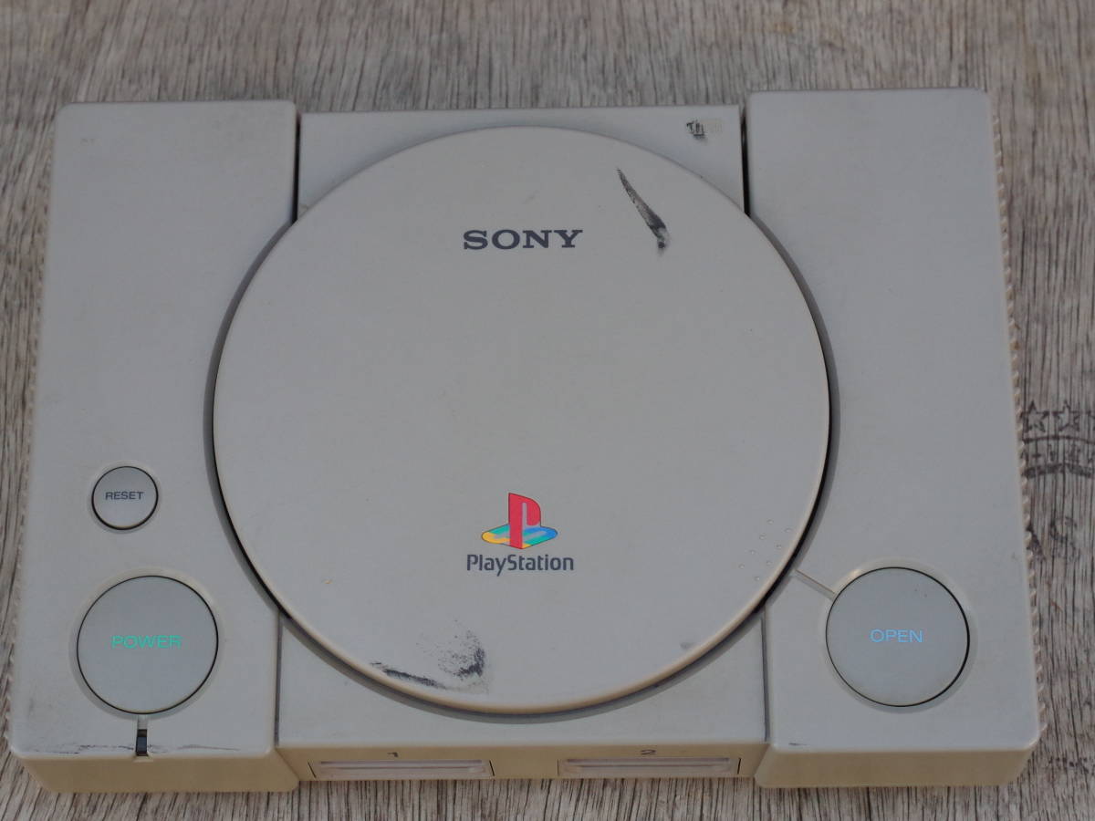 【傷や汚れあり】M9909 PS SCPH-9000 PS2 SCPH-10000 本体 保管品 電源チェックOK 傷汚れあります 80サイズ ...