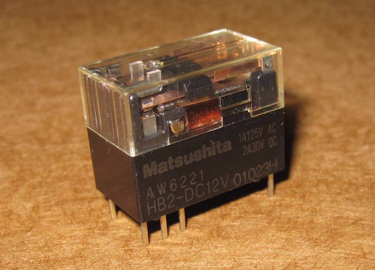 【未使用】Matsushita リレー AW6221 HB2-DC12V (未使用) 長期保管品の落札情報詳細 - Yahoo!オークション落札価格検索 オークフリー