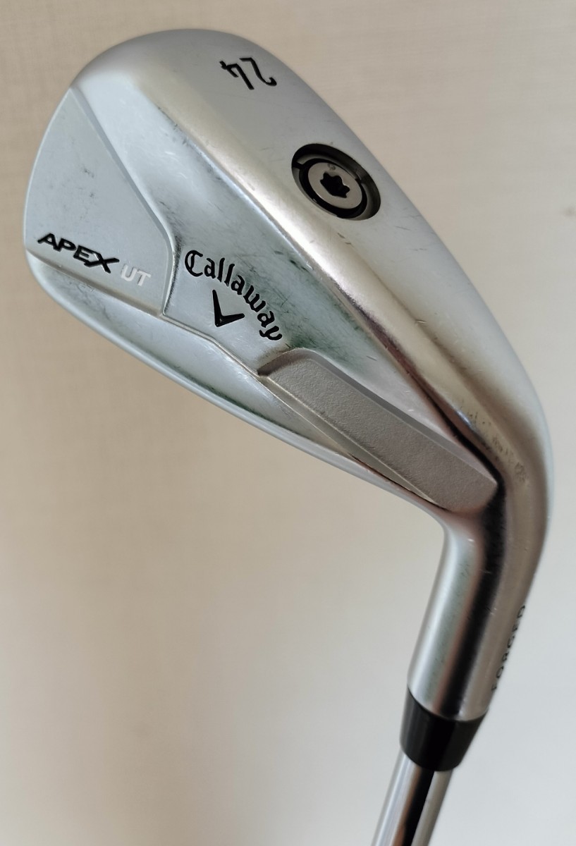 【目立った傷や汚れなし】キャロウェイ APEX UT 24° アイアン型ユーティリティの落札情報詳細 - ヤフオク落札価格検索 オークフリー
