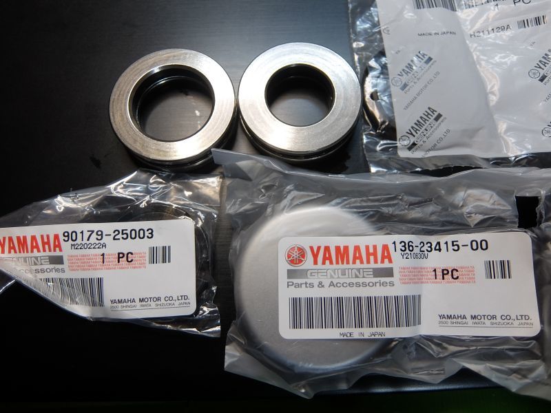 【未使用】RZ250 RZ350 ステムリフレッシュキット 社外 ステムベアリング 4L3 4UO RZ250R RZ350R 29L 51L 1AR 29K 1XG 3HM TZR250 ...