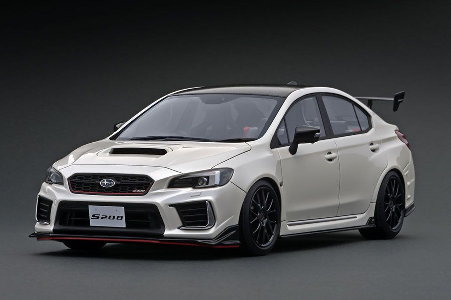【未使用】IG1665 1/18 SUBARU S208 (CBA-VAB) Crystal White Pearl イグニッションモデル スバル S208 WRX STIの落札情報詳細 ...
