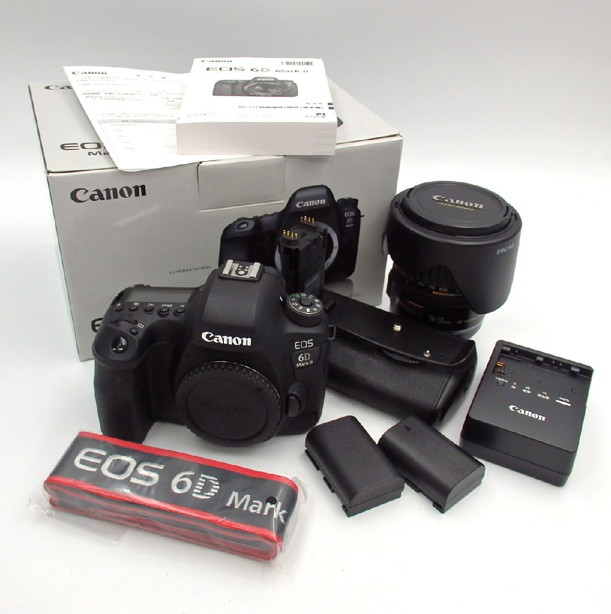 【やや傷や汚れあり】1円～ Canon キヤノン EOS 6D Mark II デジタル一眼レフカメラ 他 通電確認済 現状品 y306-2331607【Y商品】の落札情報詳細 - ヤフオク ...