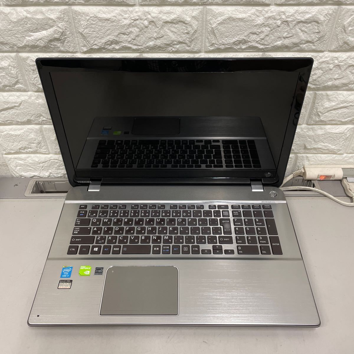 【傷や汚れあり】ユ125 東芝 dynabook satellite T873/87J PT87387JBMSW Core i7 4700MQ ...