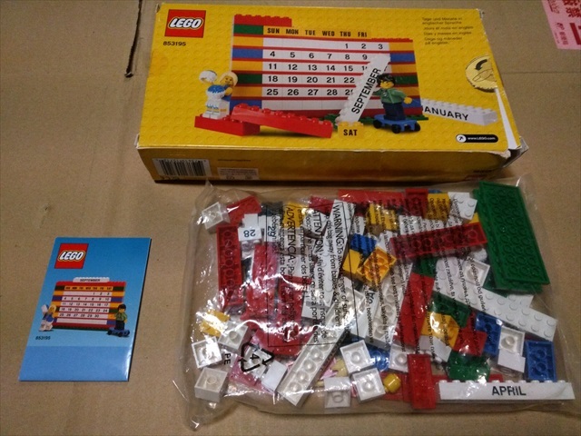 【やや傷や汚れあり】LEGO レゴ 853195 カレンダー / 2024年はこれで決まり !!の落札情報詳細 - ヤフオク落札価格検索 オークフリー