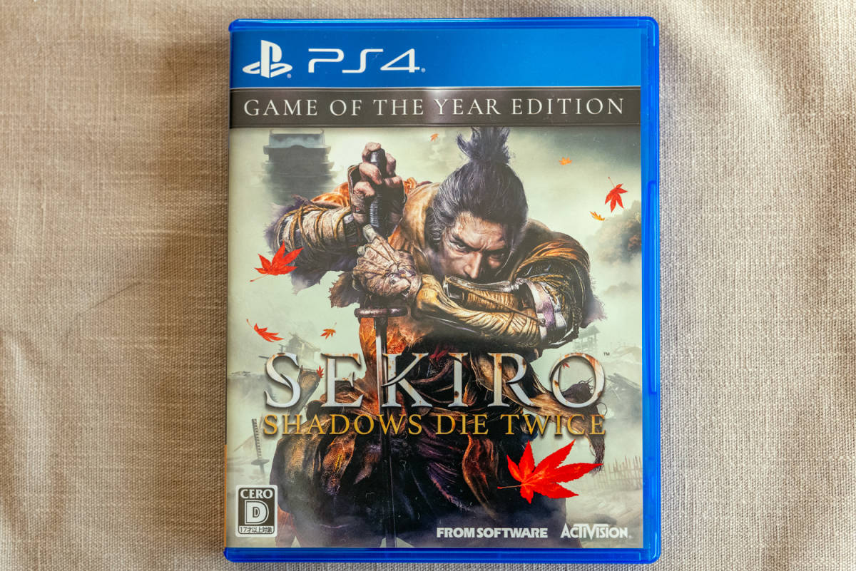 【目立った傷や汚れなし】PS4「SEKIRO」SHADOWS DIE TWICE 〜GAME OF THE YEAR EDITION〜の落札情報詳細 - ヤフオク落札価格検索 オークフリー