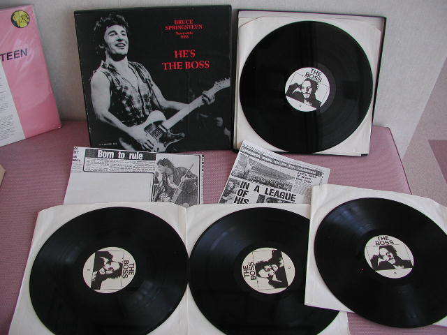 【目立った傷や汚れなし】ブルース・スプリングスティーン/bruce springsteen 「HE’S BOSS」Newcastle 1985 ...