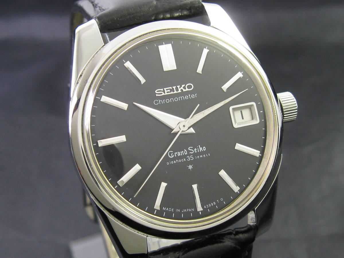 【やや傷や汚れあり】Grand Seiko/グランドセイコー GS セカンドモデル クロノメーター Ref.43999 Cal.430 AD文字盤 手巻 オーバーホール/新品仕上済 1964年 ...