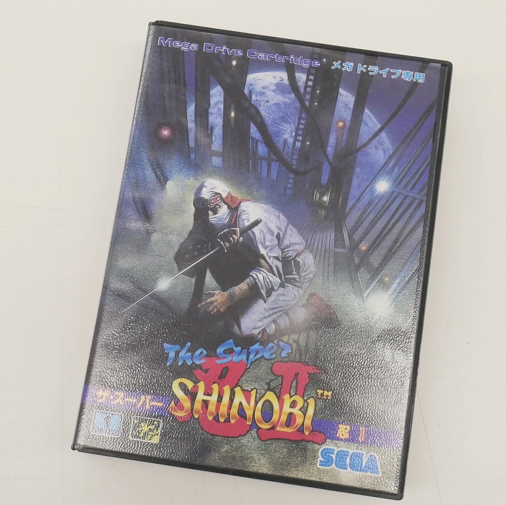 【目立った傷や汚れなし】セガ SEGA メガドライブソフト The Super SHINOBI II ザ・スーパー忍 IIの落札情報詳細 - ヤフオク落札価格検索 オークフリー